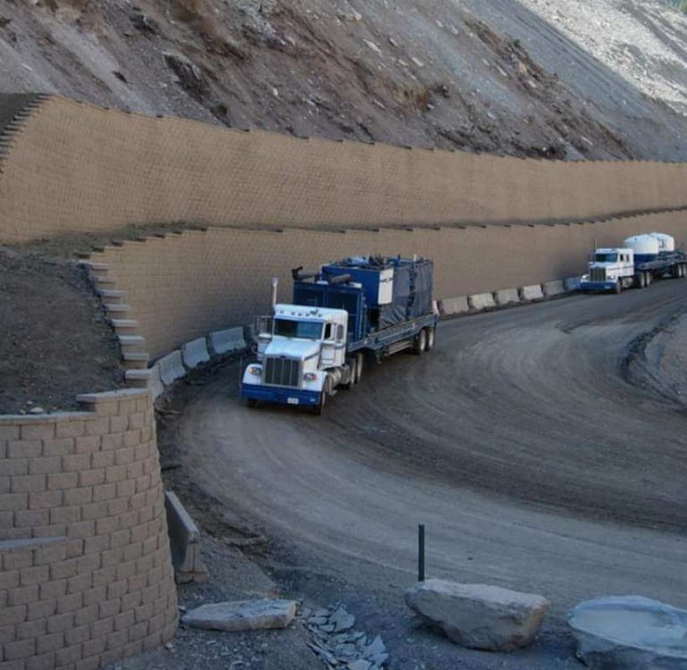 Permanent and Temporary Retaining MSE Walls | STRATA