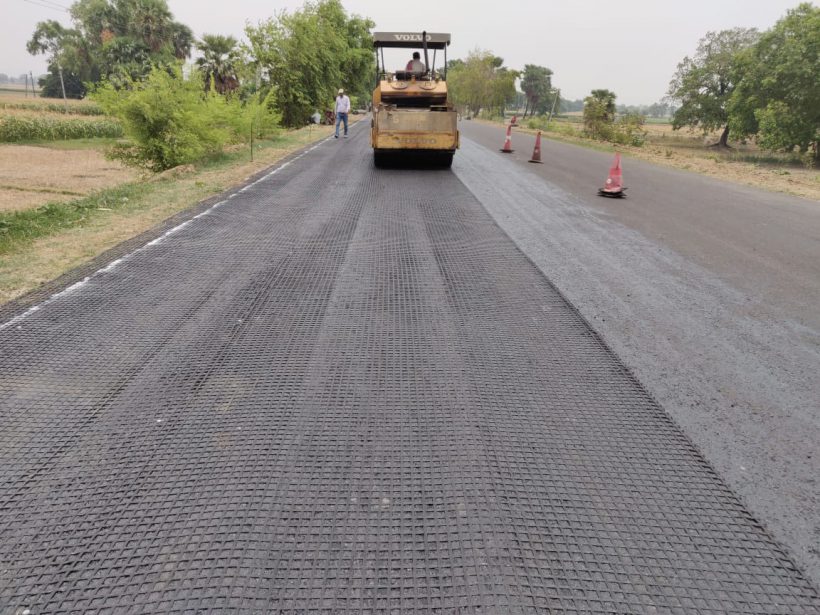 SGBGrid - Biaxial Geogrid for pavement reinforcement and construction