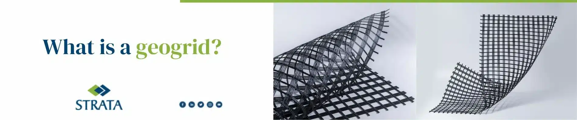 What are geogrids and how do they reinforce construction?