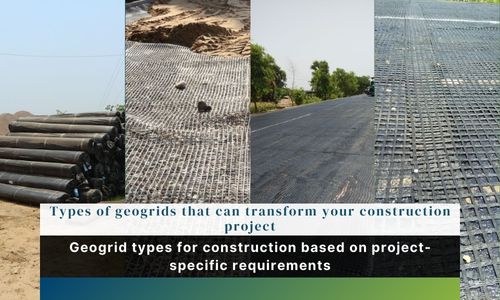 What are different types of geogrids?